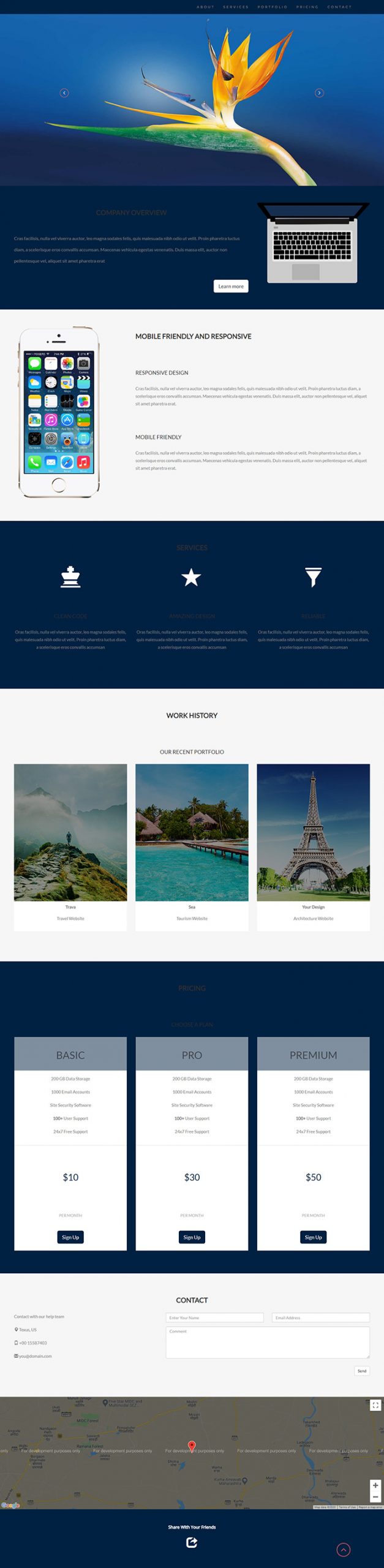 Free Leafy Green Website Template - Free Website Templates, HTML5 & CSS ...