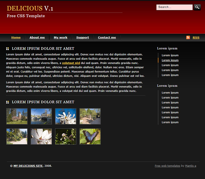 Free Classic Website Template - Free Website Templates, HTML5 & CSS ...