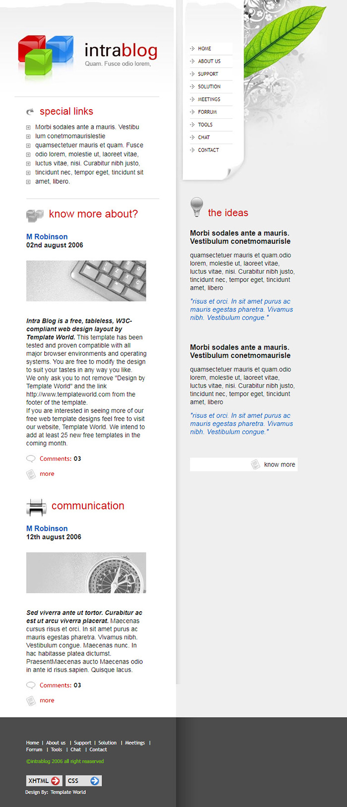 Free BlackPink Website Template - Free Website Templates, HTML5 & CSS ...