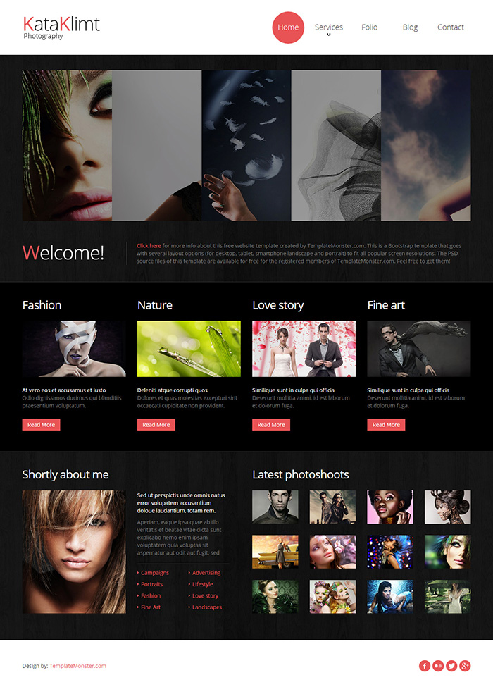 Free Flamix Website Template - Free Website Templates, HTML5 & CSS ...