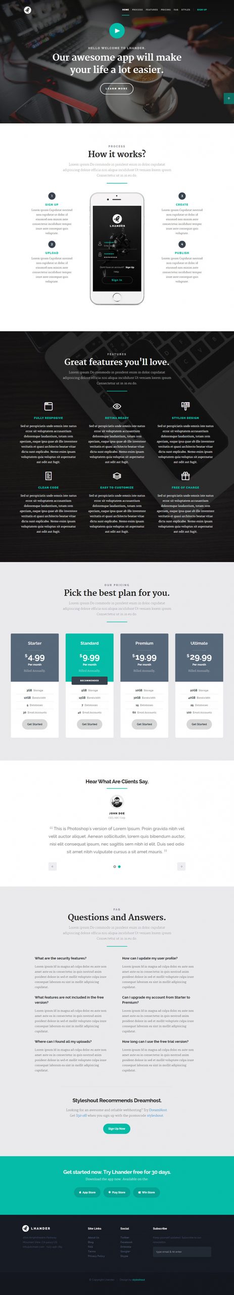 Free Algenius Website Template - Free Website Templates, HTML5 & CSS ...