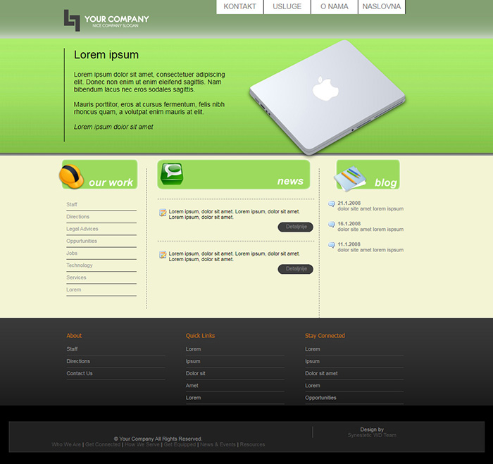 Free Simple Website Template - Free Website Templates, HTML5 & CSS ...