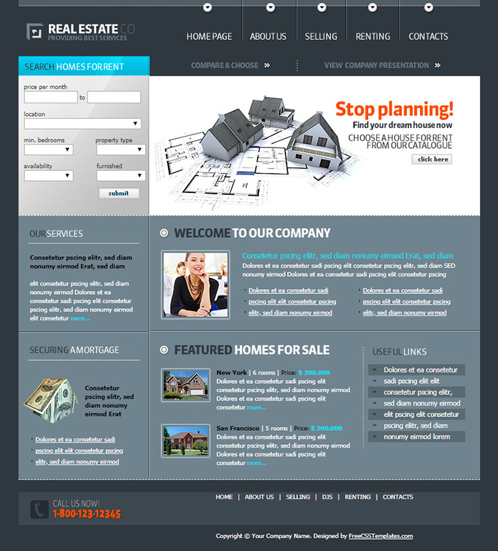 Free 3D Portfolio Website Template - Free Website Templates, HTML5 ...