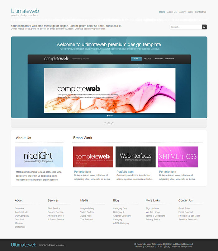 Free Counter Website Template - Free Website Templates, HTML5 & CSS ...