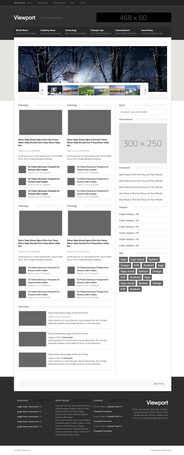 Free Viewport Website Template Free Website Templates Html5 And Css Templates And Open Source