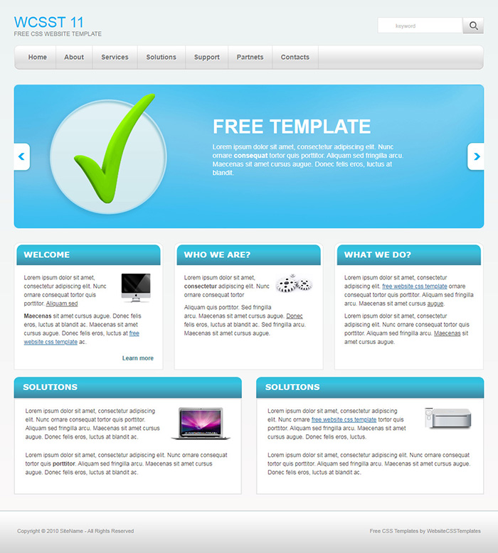 Free WCSST 11 Website Template - Free Website Templates, HTML5 & CSS ... Free WCSST 11 Website Template - Free Website Templates, HTML5 & CSS ...