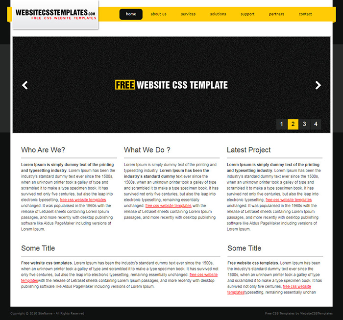 Free Wcsst 2 Website Template Free Website Templates Html5 And Css Templates And Open Source
