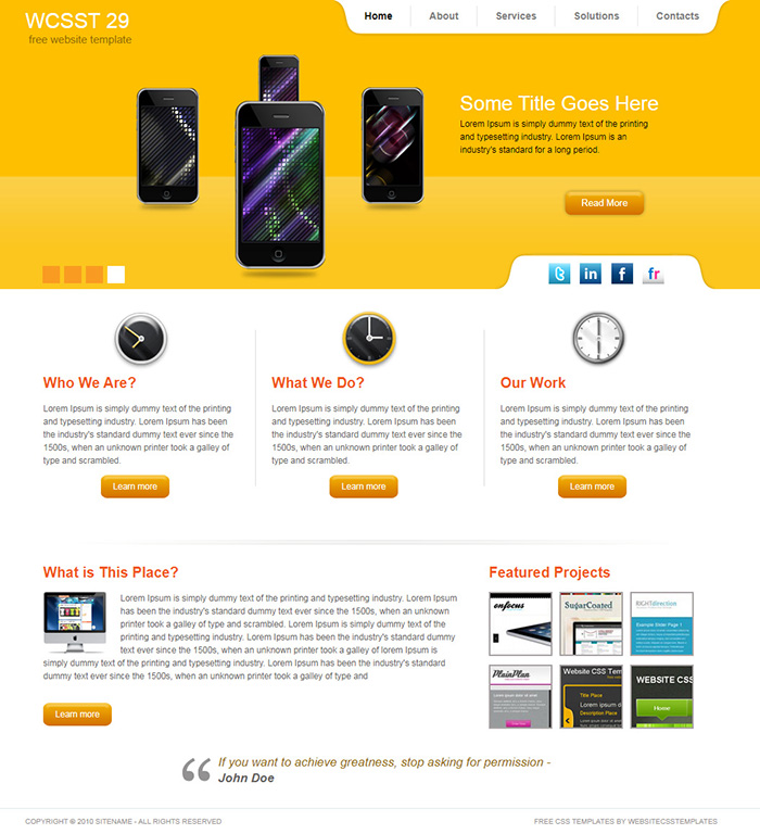 Free Wcsst 29 Website Template Free Website Templates Html5 And Css Templates And Open Source