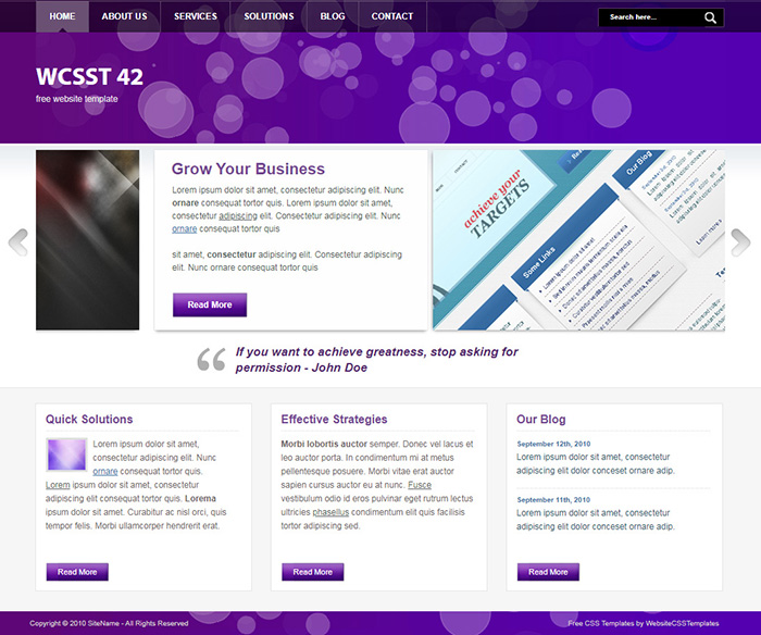 Free Wcsst 42 Website Template Free Website Templates Html5 And Css Templates And Open Source