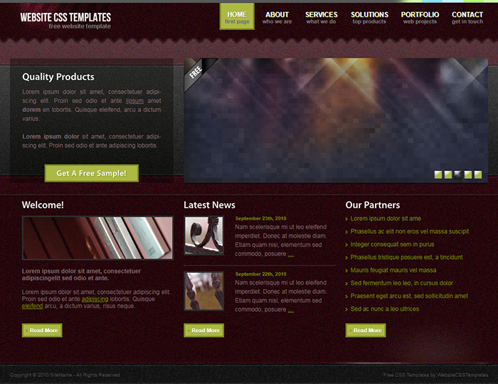 Free Wcsst 49 Website Template Free Website Templates Html5 And Css Templates And Open Source