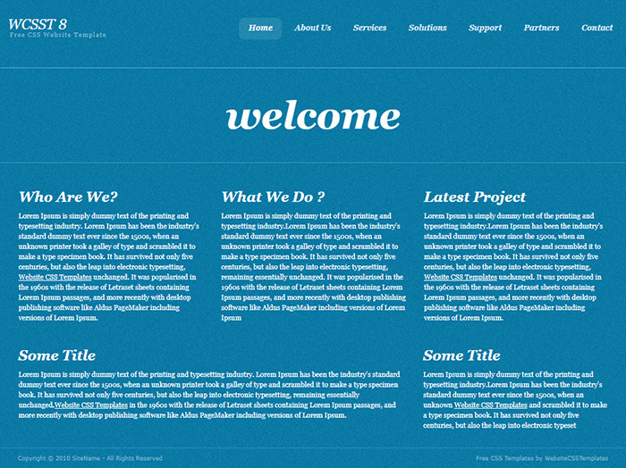 Free WCSST 8 Website Template - Free Website Templates, HTML5 & CSS ... Free WCSST 8 Website Template - Free Website Templates, HTML5 & CSS ...